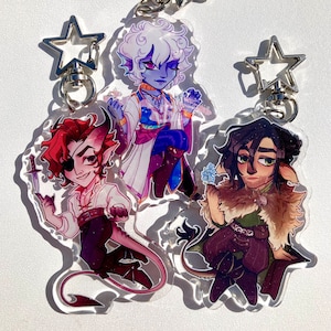 The Arcana X D&D Glitter Epoxy Charms - Etsy
