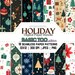 Digital Paper Pack, Holiday Paper, Winter Theme Scrapbook Paper ...