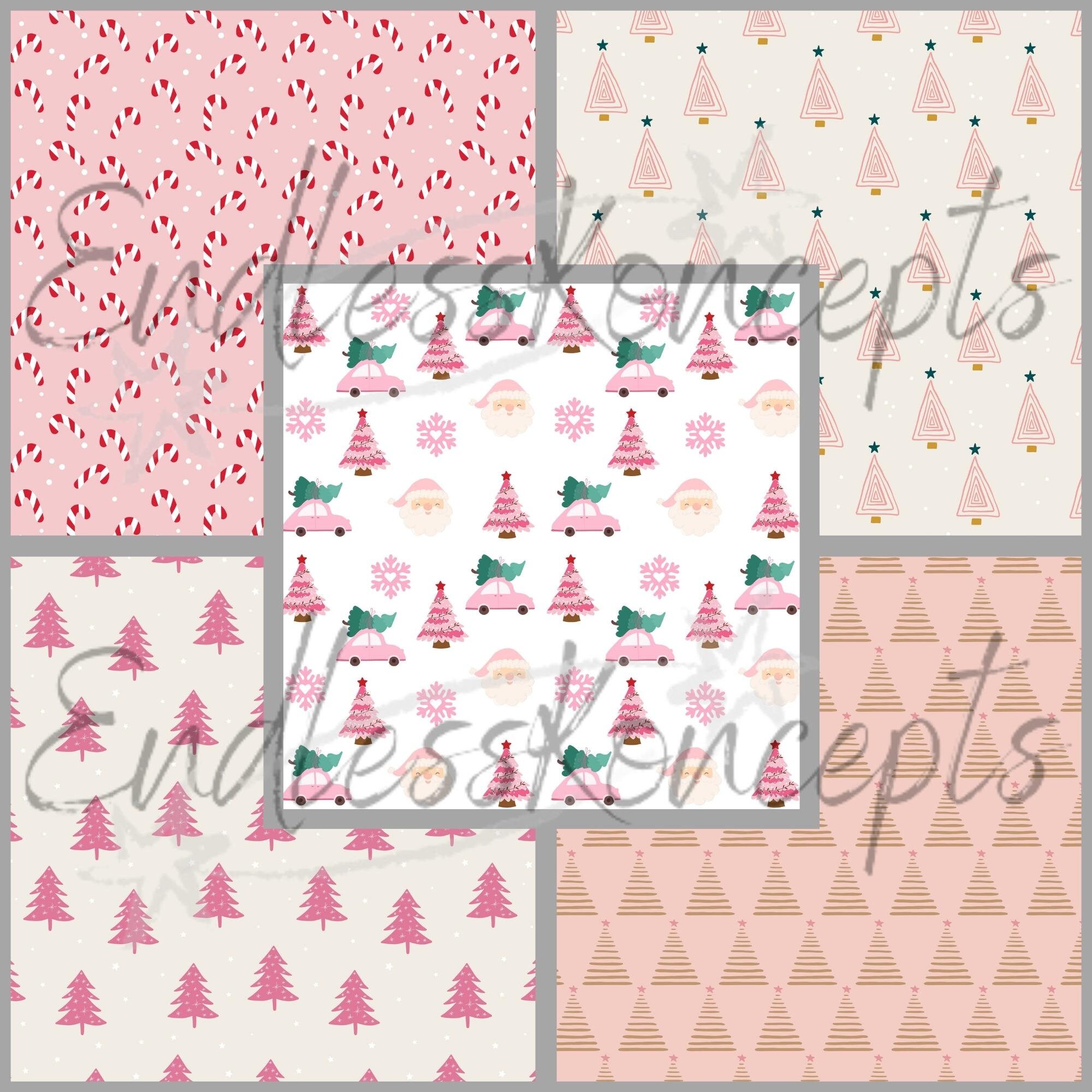 Digital Paper Pack, Holiday Paper, Winter Theme Scrapbook Paper ...