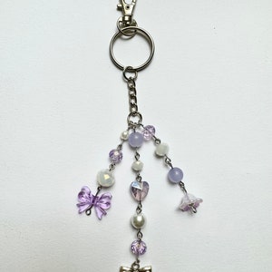 Matching Bow Keychains, Beaded Keychain, Handmade Jewelry, Cute Dainty ...