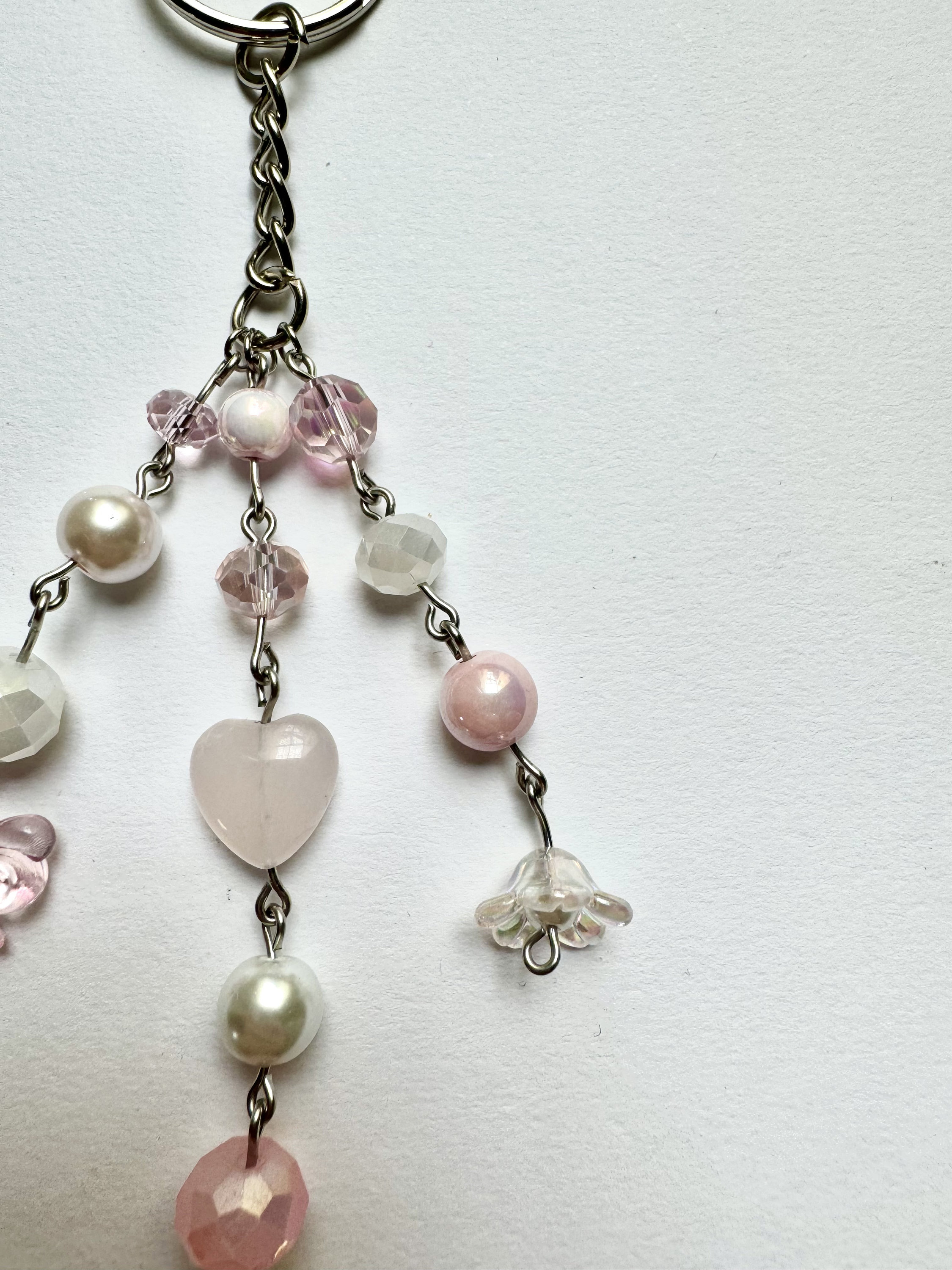 Matching Bow Keychains, Beaded Keychain, Handmade Jewelry, Cute Dainty ...