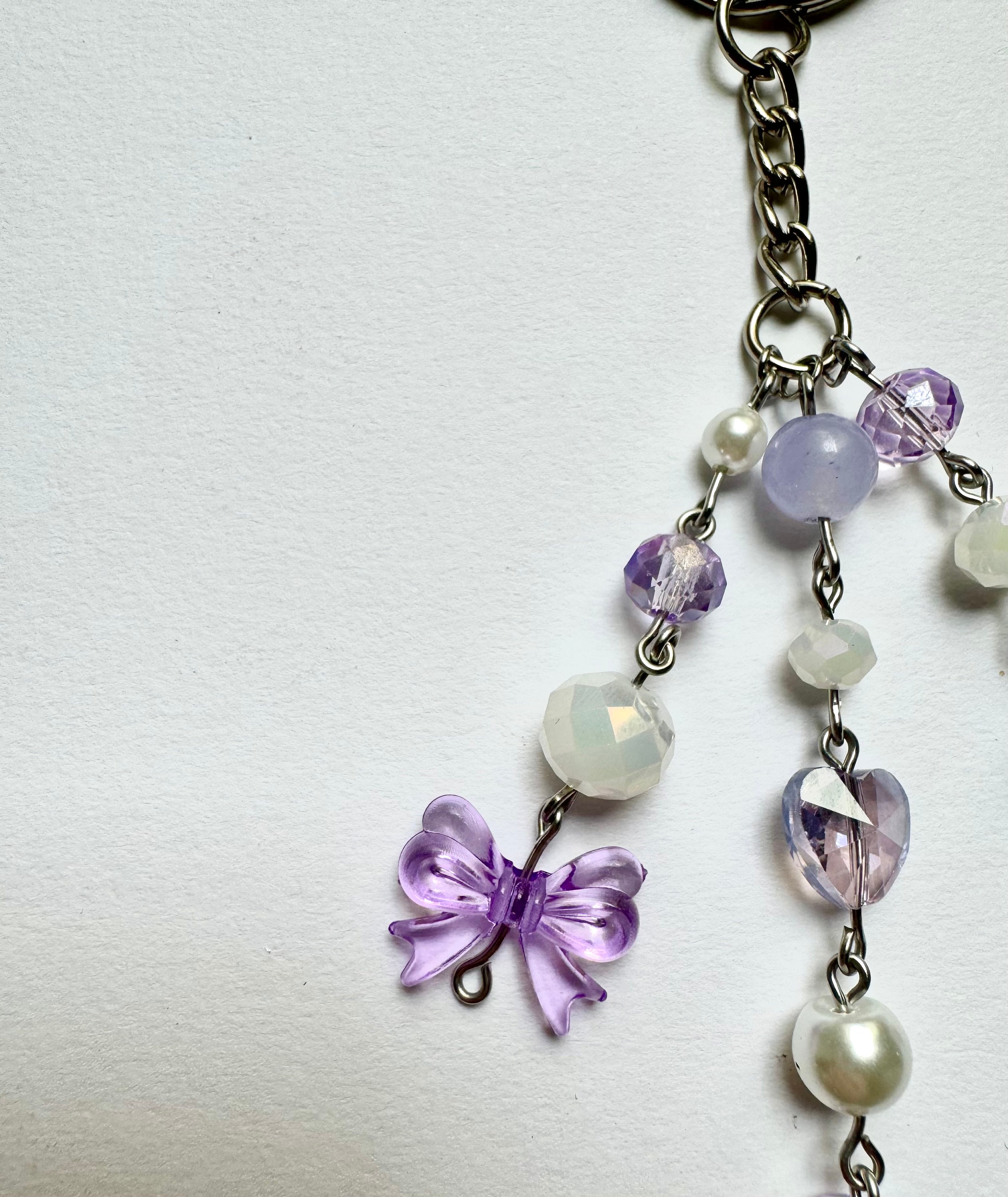 Matching Bow Keychains, Beaded Keychain, Handmade Jewelry, Cute Dainty ...