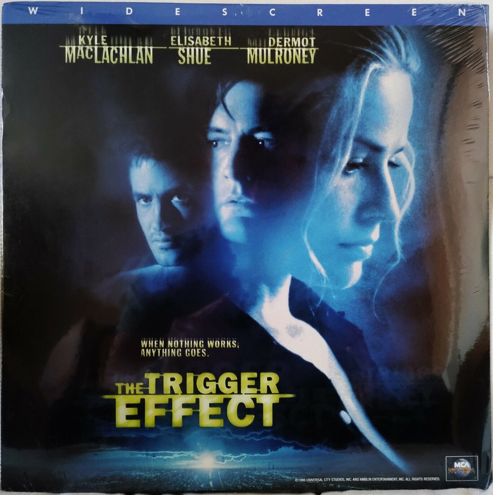 Factory Sealed Laserdisc the Trigger Effect - Etsy