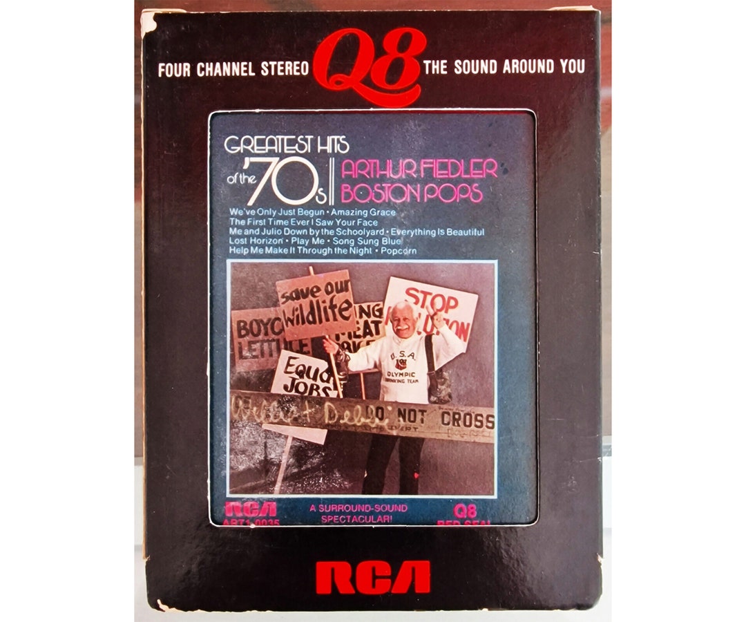 Quadraphonic 8-track Tape: Arthur Fiedler / Boston Pops Greatest Hits ...