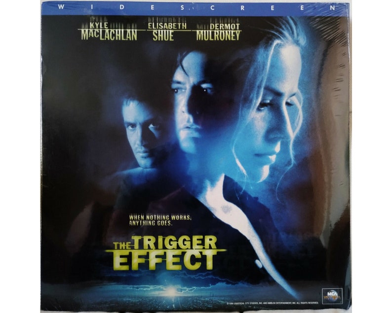 Factory Sealed Laserdisc the Trigger Effect - Etsy