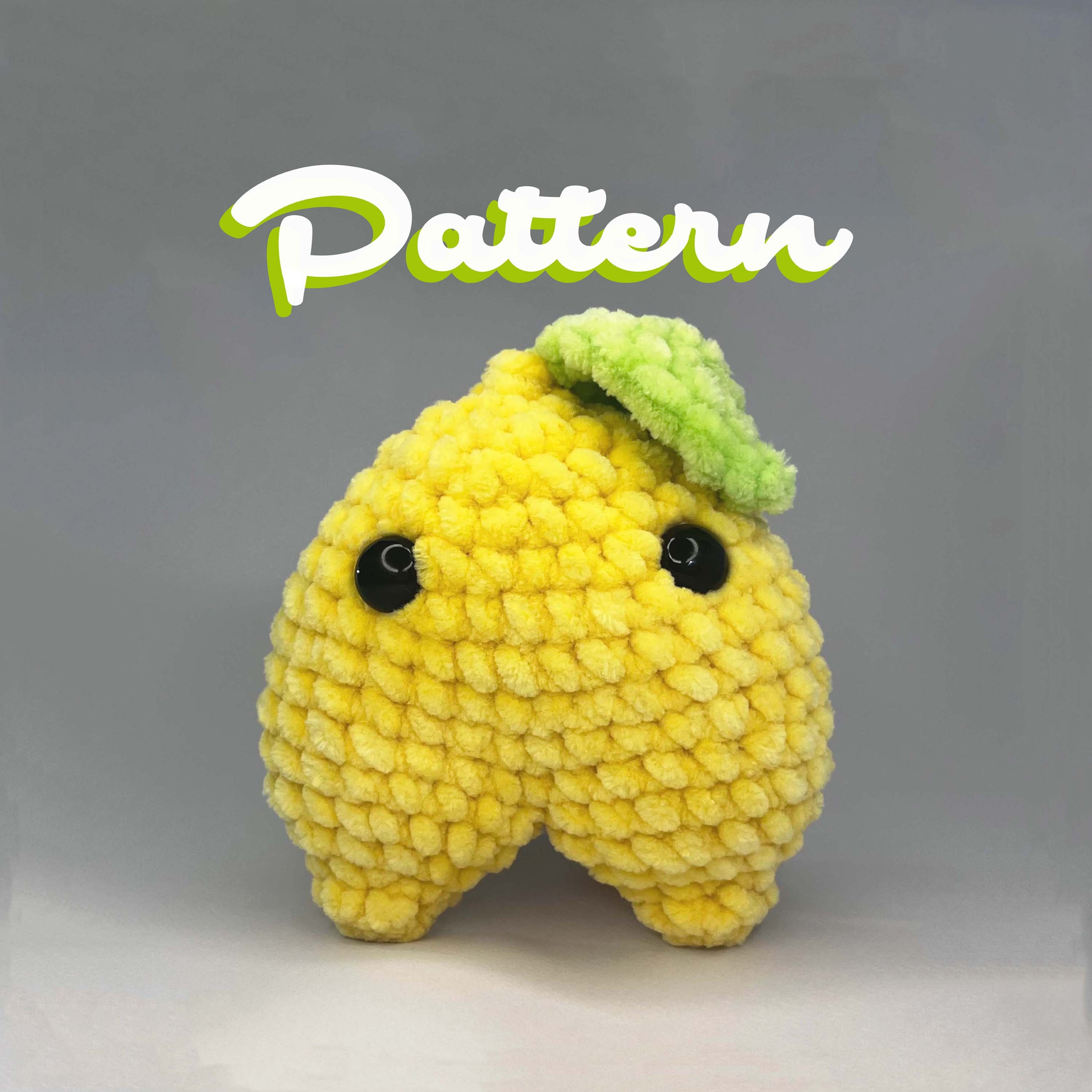 Lemon PDF Pattern. Crochet Lemon Pattern Easy Crochet Pattern - Etsy