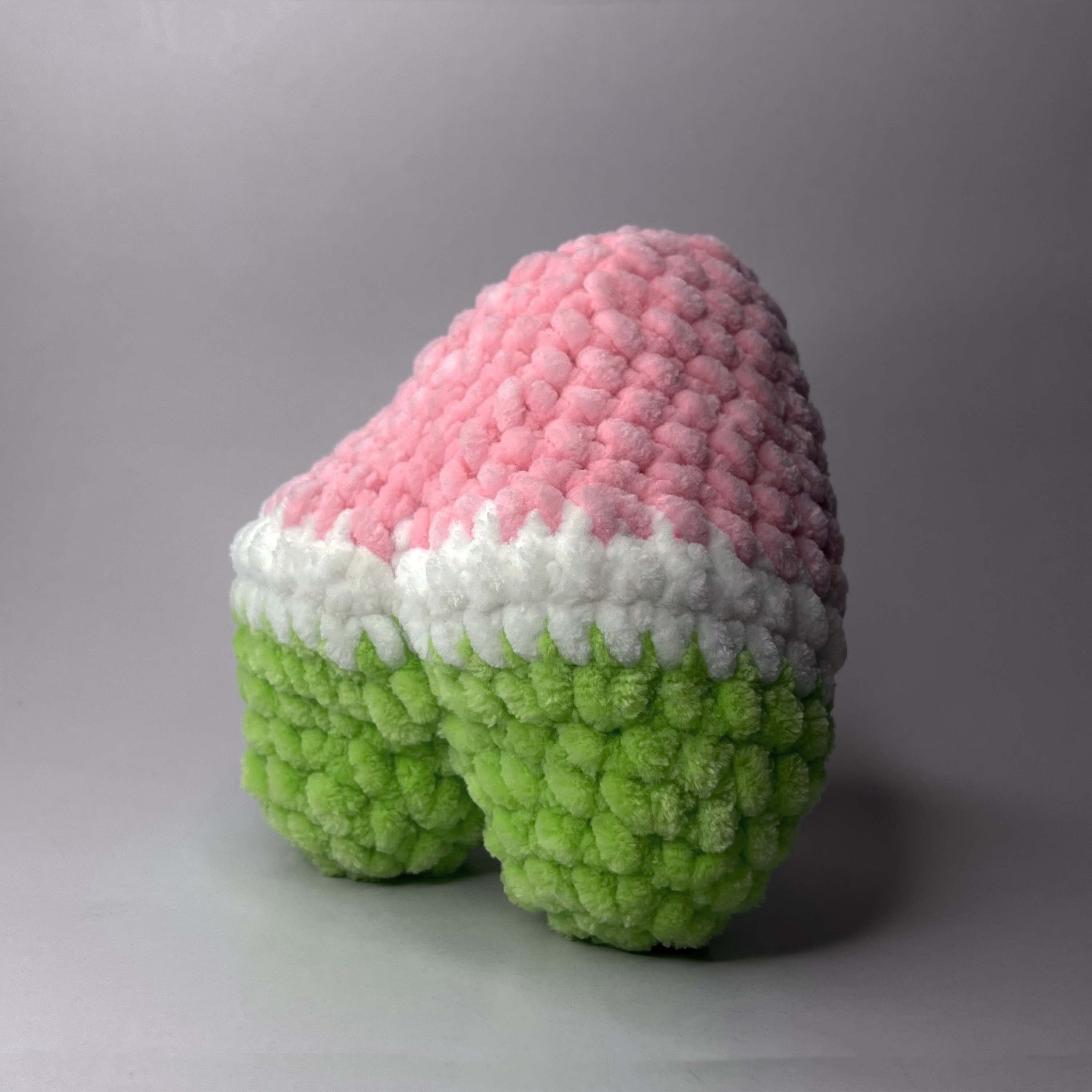 PDF Pattern Watermelon. Crochet Watermelon Pattern, Easy Crochet ...