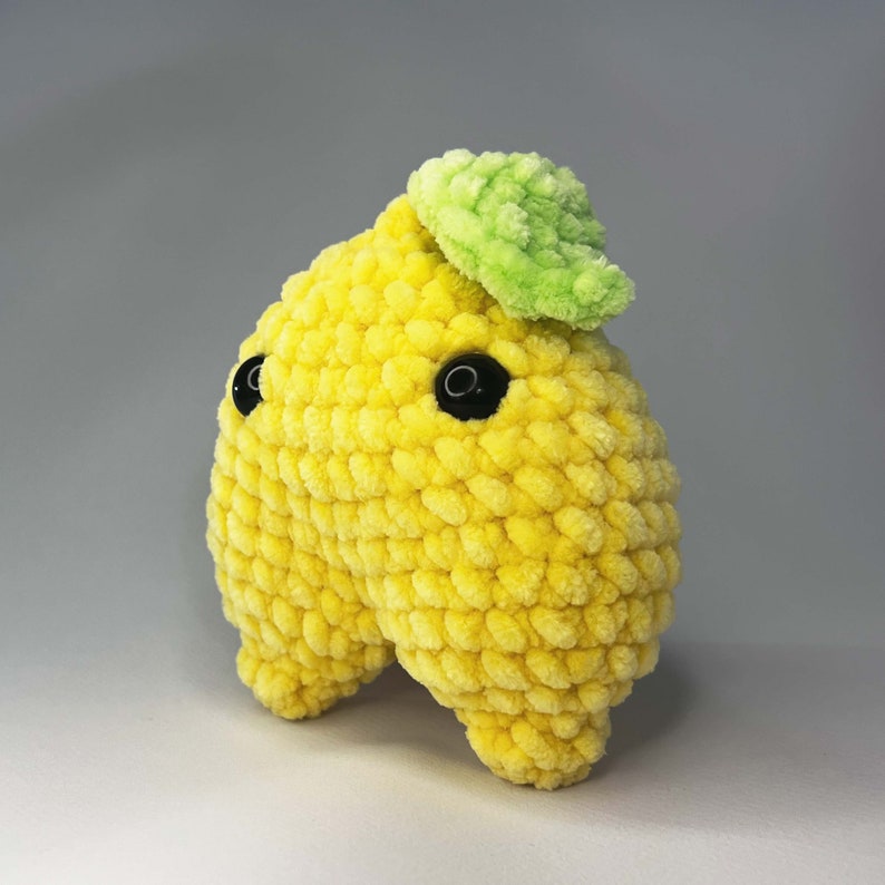 Lemon PDF Pattern. Crochet Lemon Pattern, Easy Crochet Pattern Beginner ...