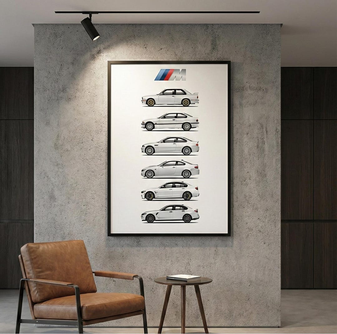 BMW M3 Evolution Poster, BMW M Poster, Bmw Poster, Msport Poster, Bmw ...