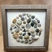 Handmade Ocean Seashell and Seaglass Mosaic Circle Coastal Home Decor ...