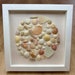 Handmade Ocean Seashell and Seaglass Mosaic Circle Coastal Home Decor ...