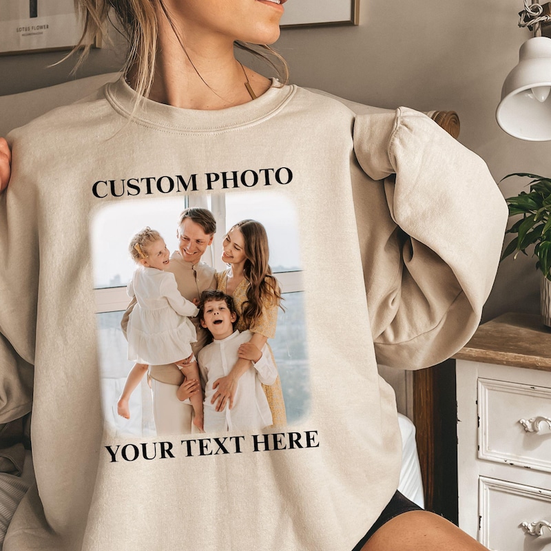 Text and Photo on Shirt - Etsy