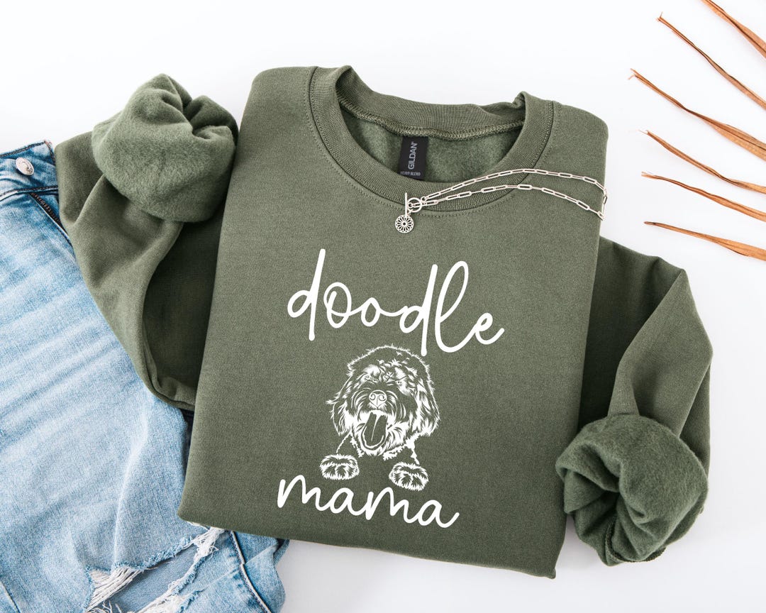 Goldendoodle Sweatshirt, Doodle Mama Sweater, Goldendoodle Hoodie ...