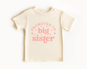 Big Sister to Be, Big Sister Announcement, Big Sister Shirt, Pregnancy Reveal Shirt, Big Sister ...