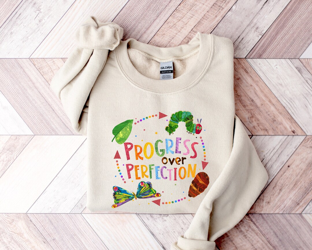 Progress Over Perfection Shirt, Friends Shirt, Teacher Shirt ...