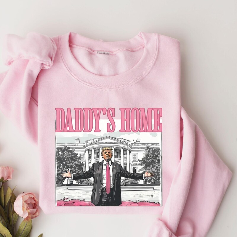 Trump Daddys Home Flag - Etsy