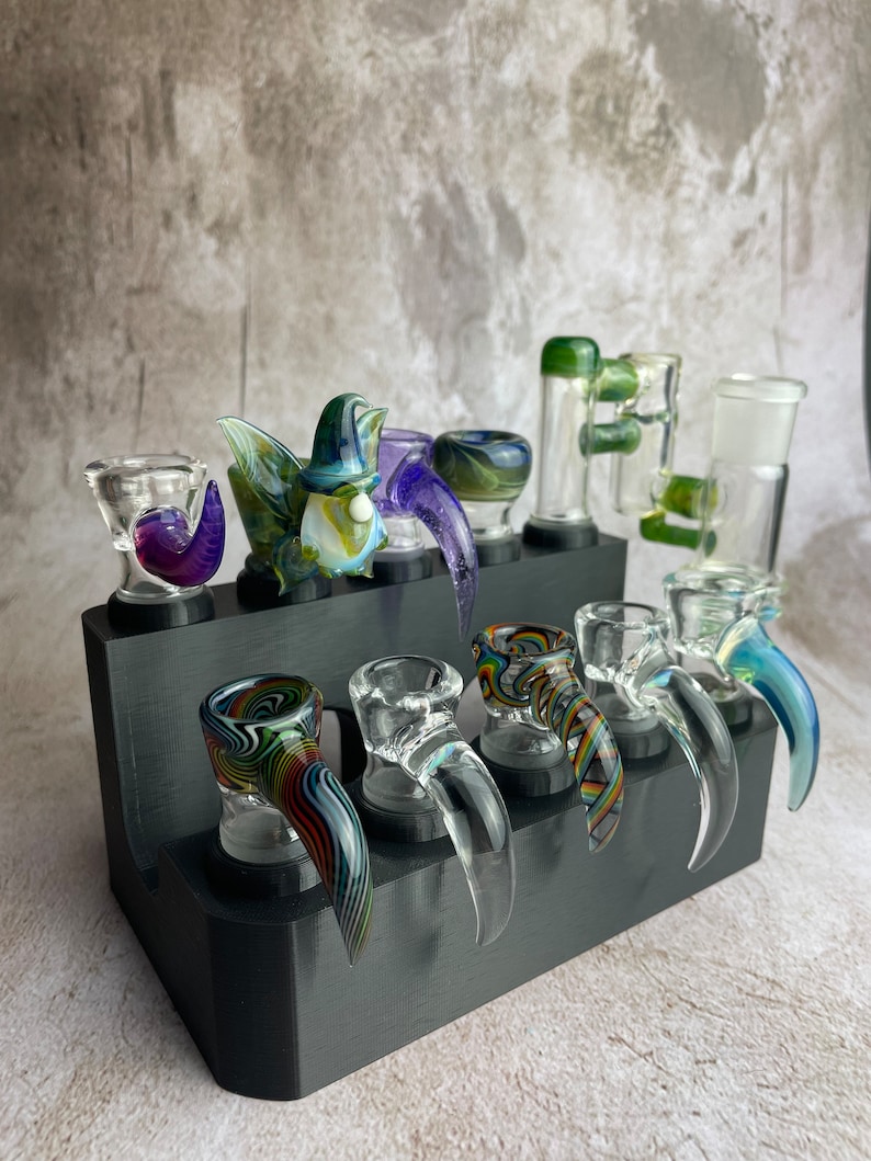 Slide/bowl Stand 14mm/18mm (pick Your Color) - Etsy