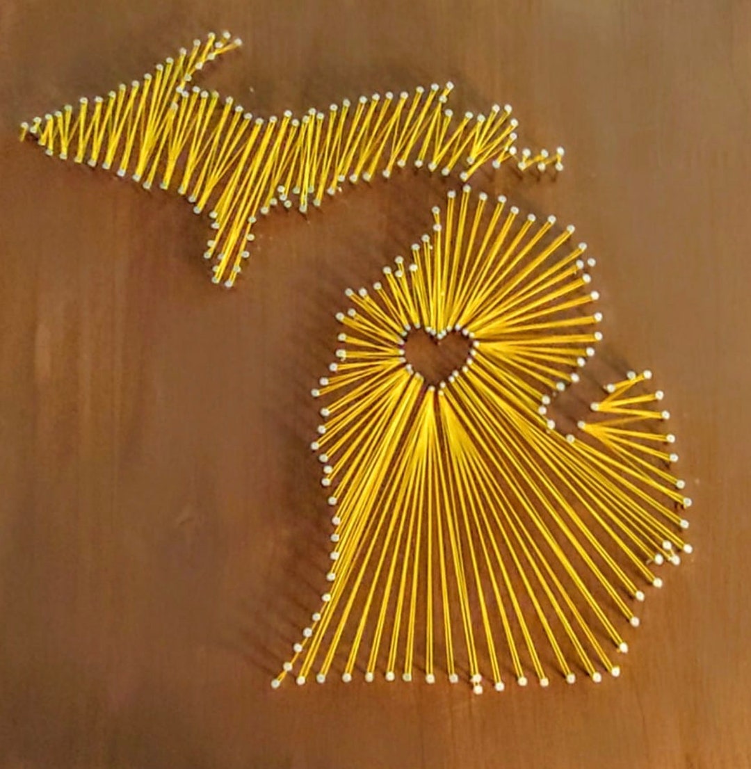 State String Art - Etsy