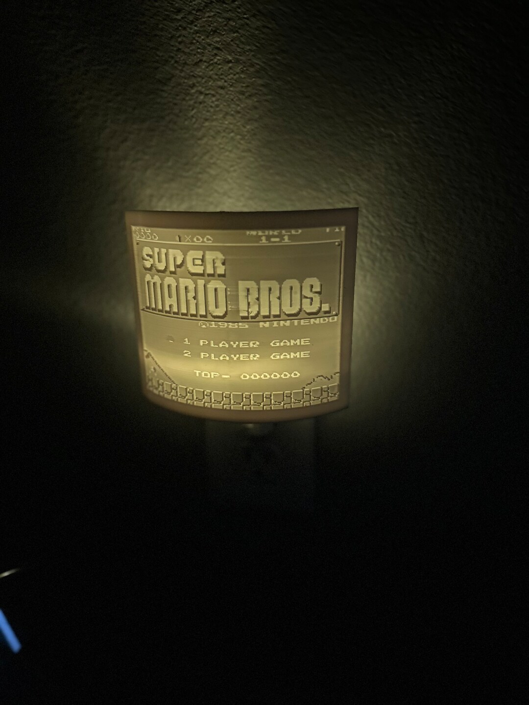 Mario Brothers Night Light Cover/ Window Light - Etsy