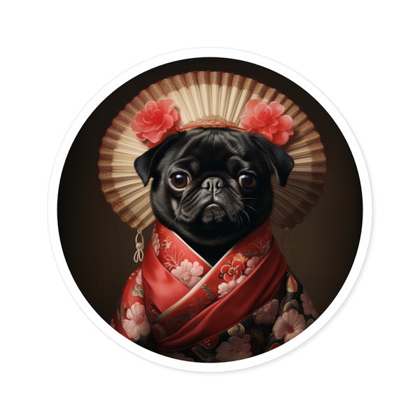 Pug Sticker - Etsy