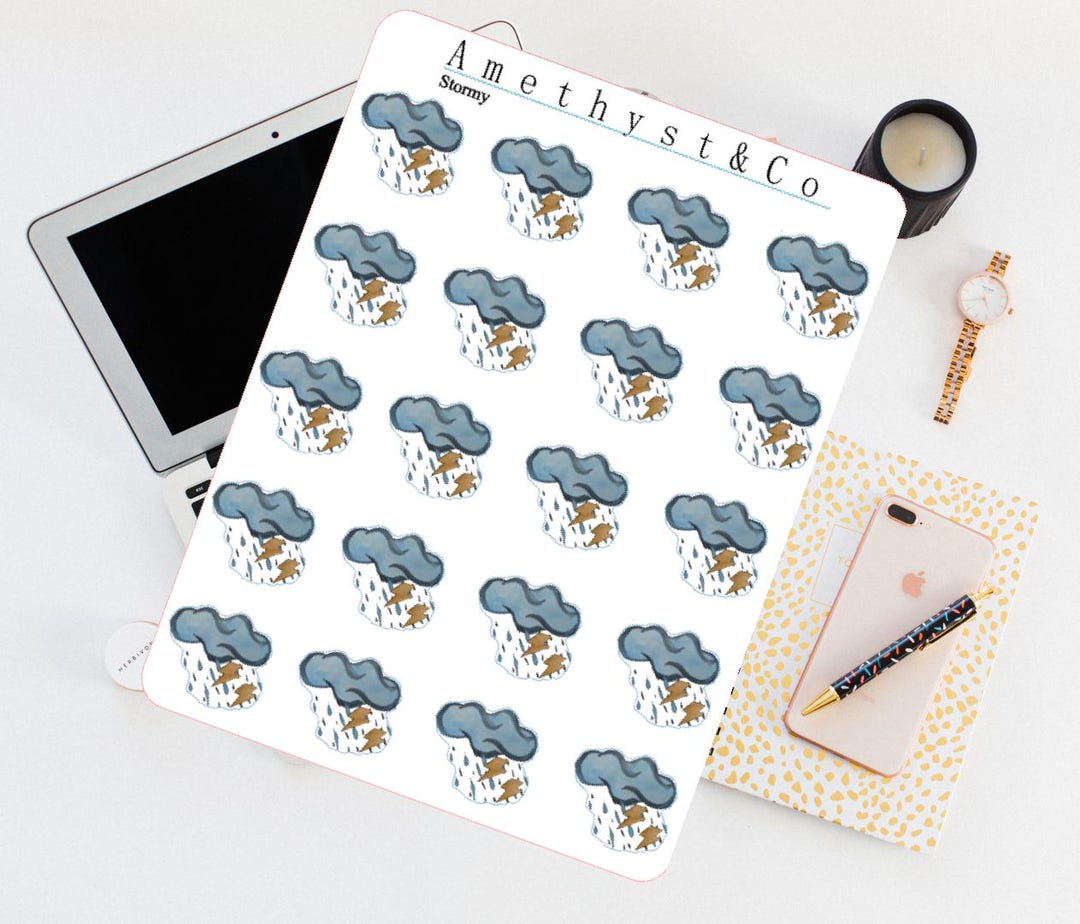 Stormy Icon - Etsy