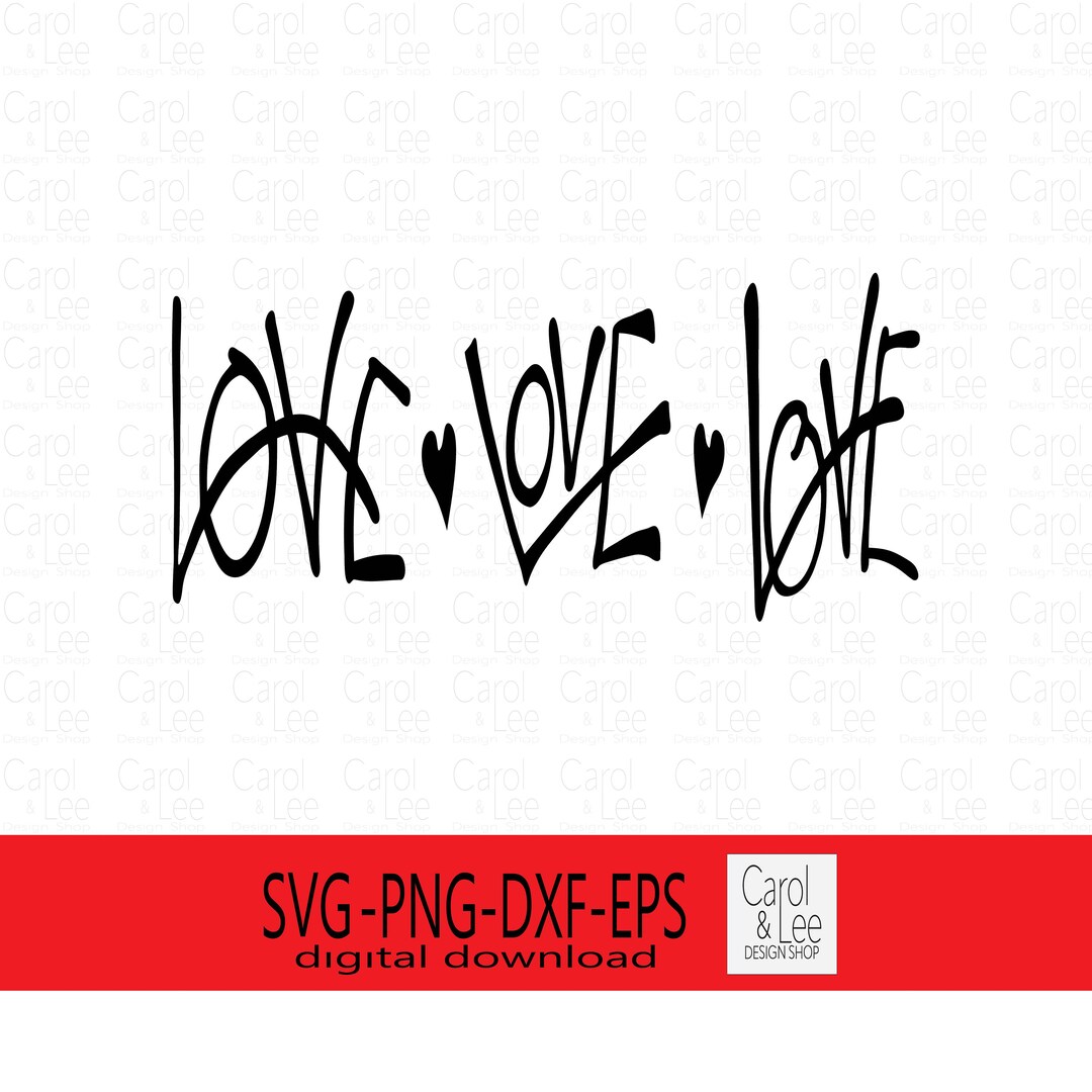 Love Heart T-shirt Designs, Downloadable SVG, Hand Drawn Love, Love ...