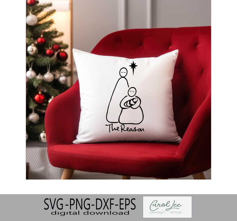 Nativity Scene, Baby Jesus, Reason for Christmas Clipart, Christmas ...