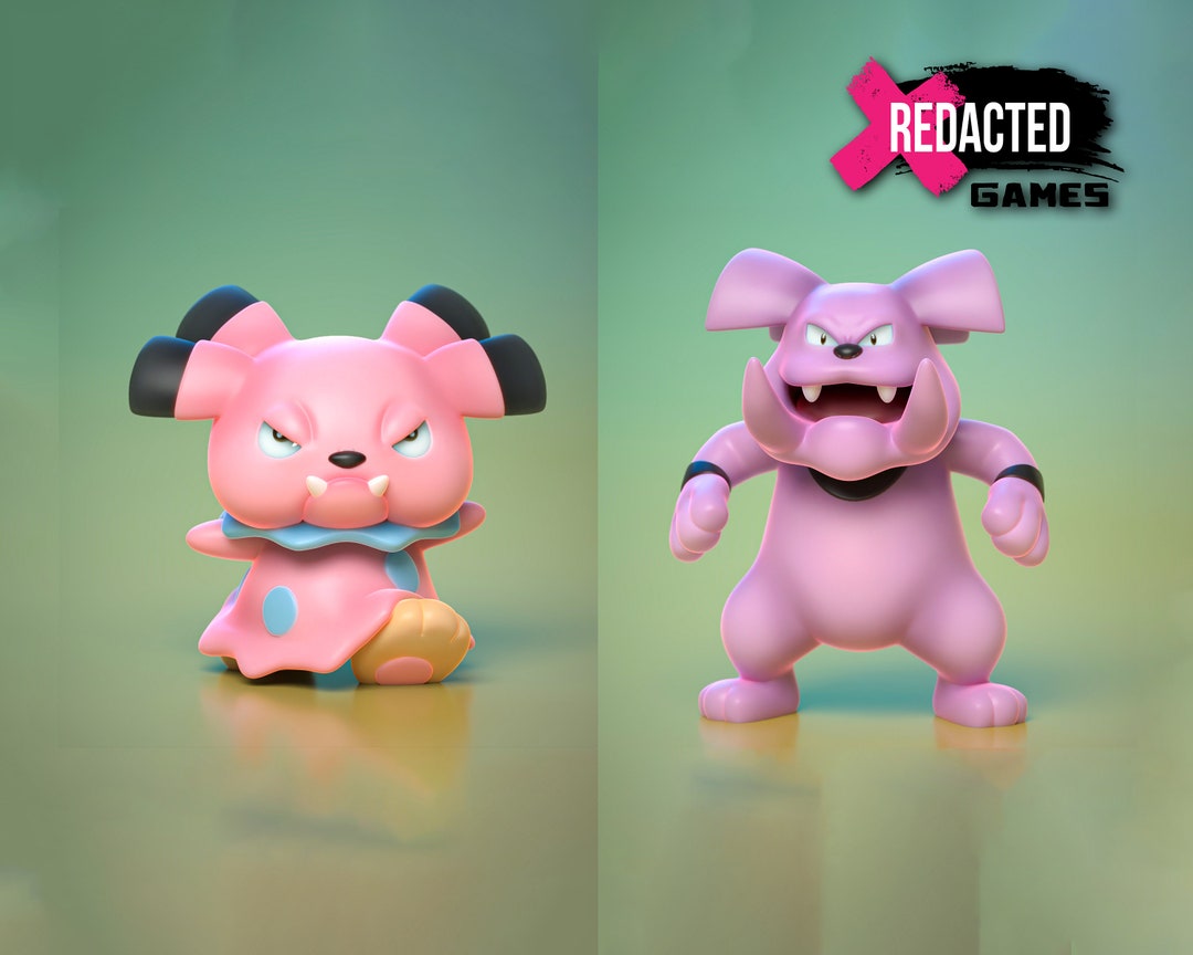 Snubbull Evolution Line Snubbull Granbull fan Made UNOFFICIAL POKEMON ...