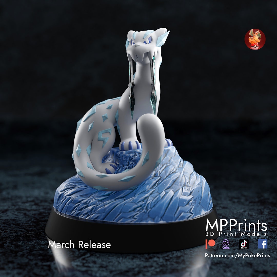 Chien Pao fan Made UNOFFICIAL POKEMON 14k Abs Like Resin Painted or ...