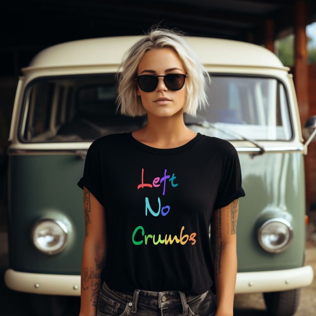 Left No Crumbs T-shirt: Funny Thanksgiving Pride Shirt - Etsy