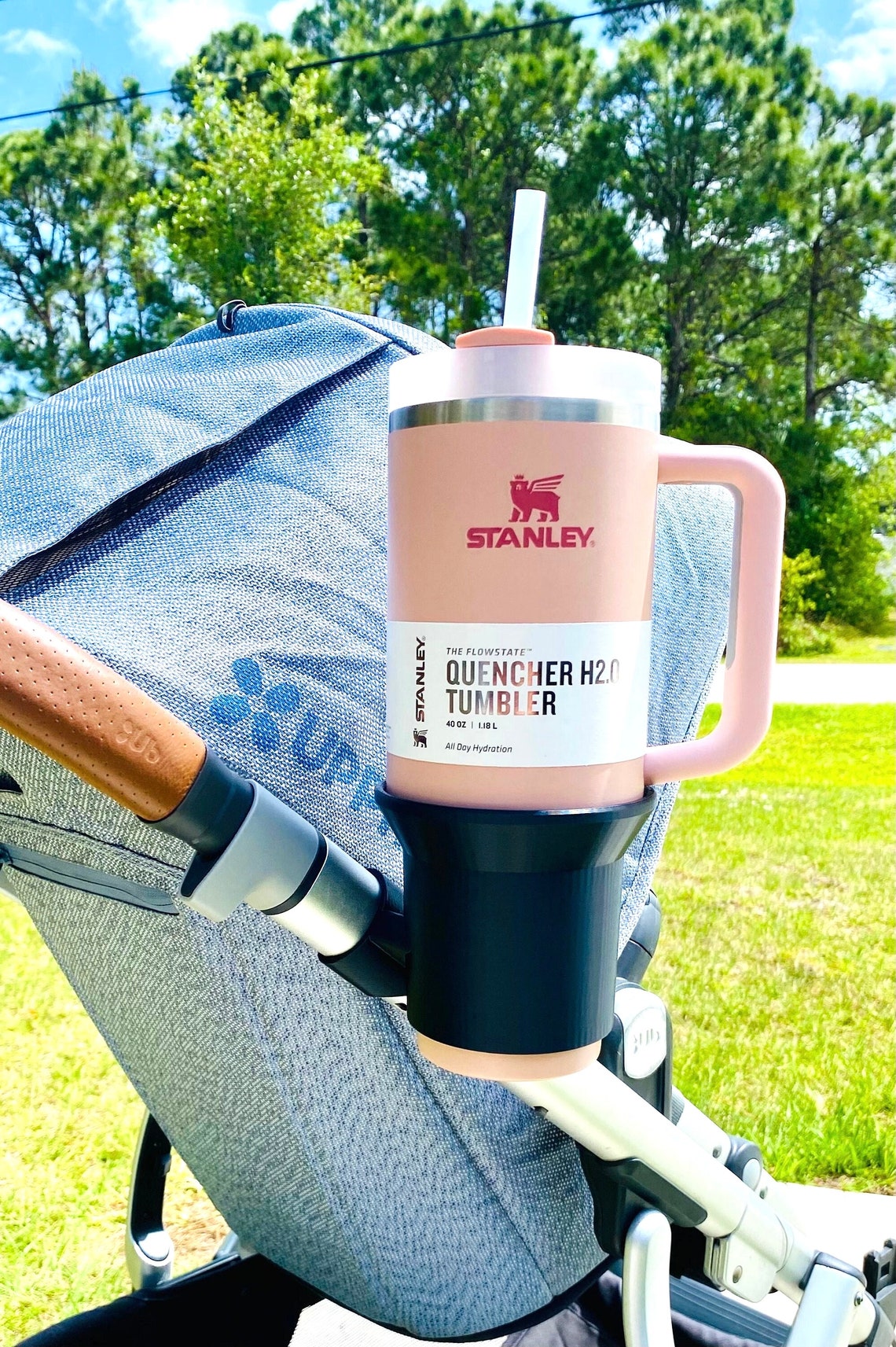 Uppababy Vista/cruz Stroller Cup Holder for Stanley 40oz Quencher H2.0 ...