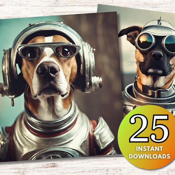 Futuristic Dogs - Etsy
