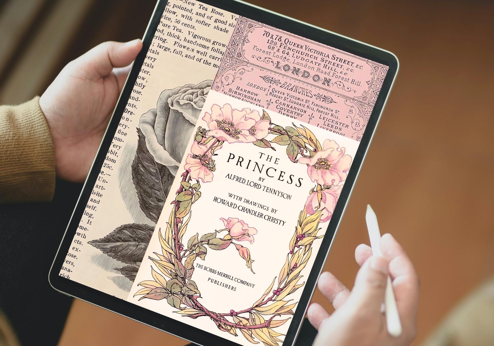 Vintage Paper Kit Light Pink Digital Download, Printable Collage Sheets ...