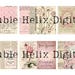 Vintage Paper Kit Light Pink Digital Download, Printable Collage Sheets ...