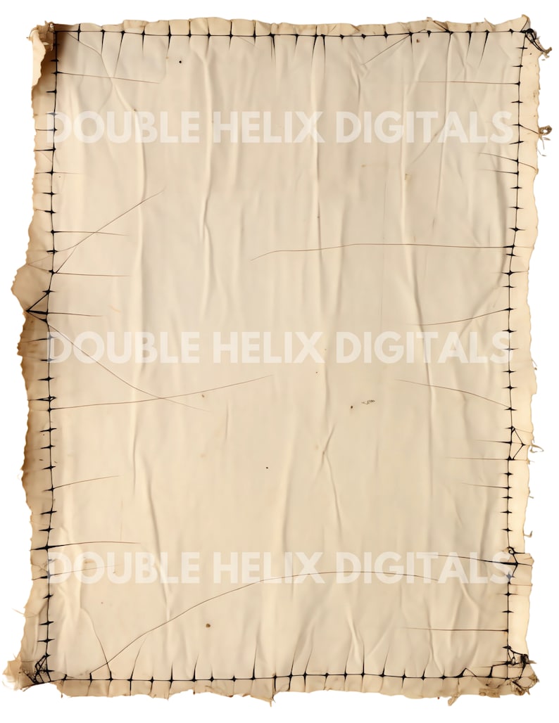 Antique Thread Torn Digital Paper, Cloth, Sewn, Grunge, Mixed Media ...