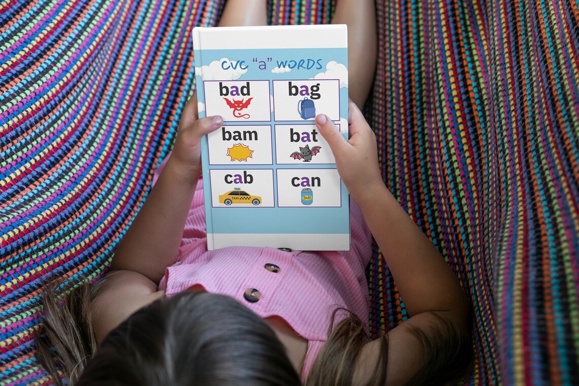 Kindergarten Reading Worksheets CVC Words Pack CVC Words Families ...