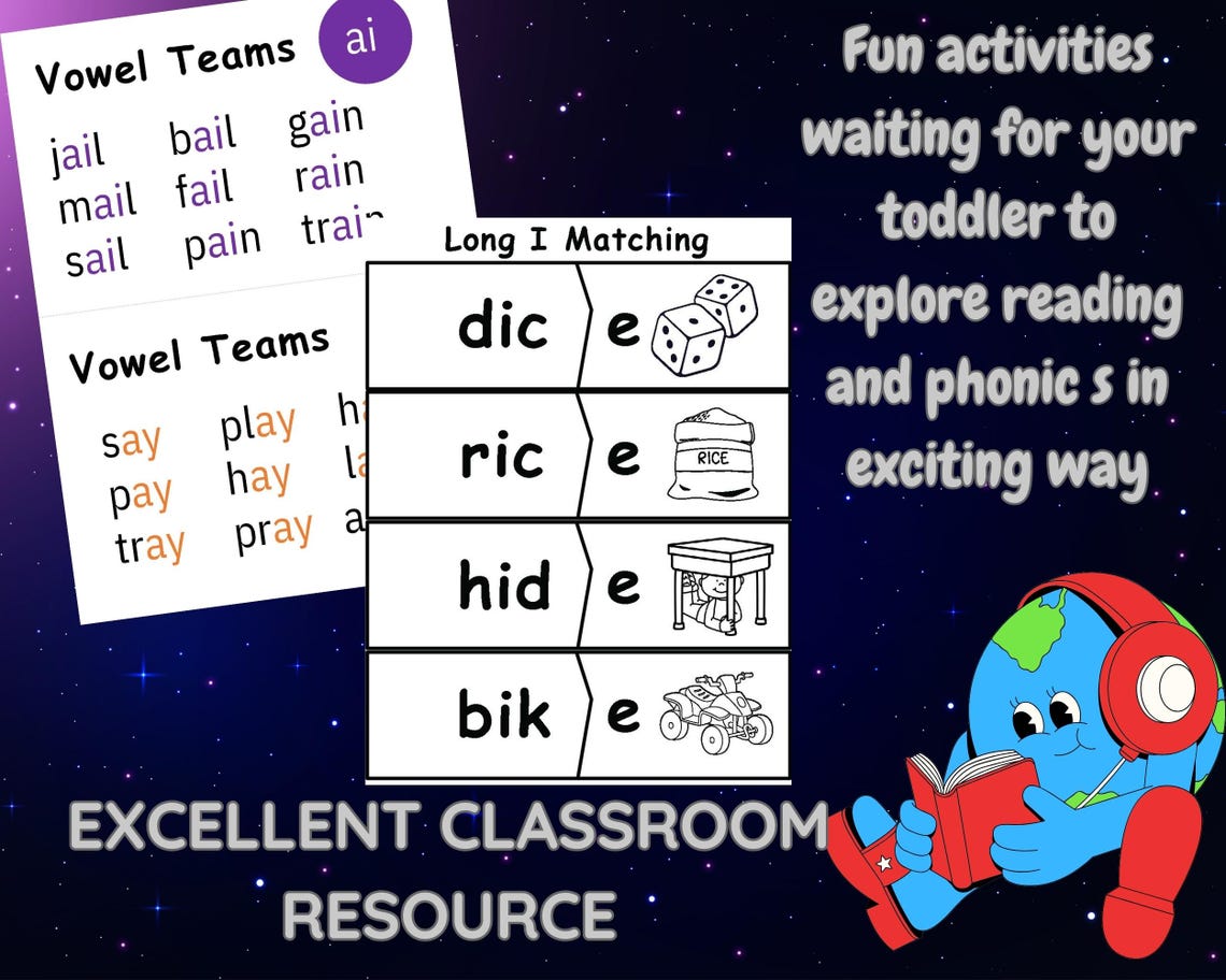 Reading Comprehension 1st Grade Summer Review Pack Phonics Games Cvce ...