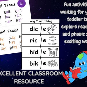 Reading Comprehension 1st Grade Summer Review Pack Phonics Games Cvce ...