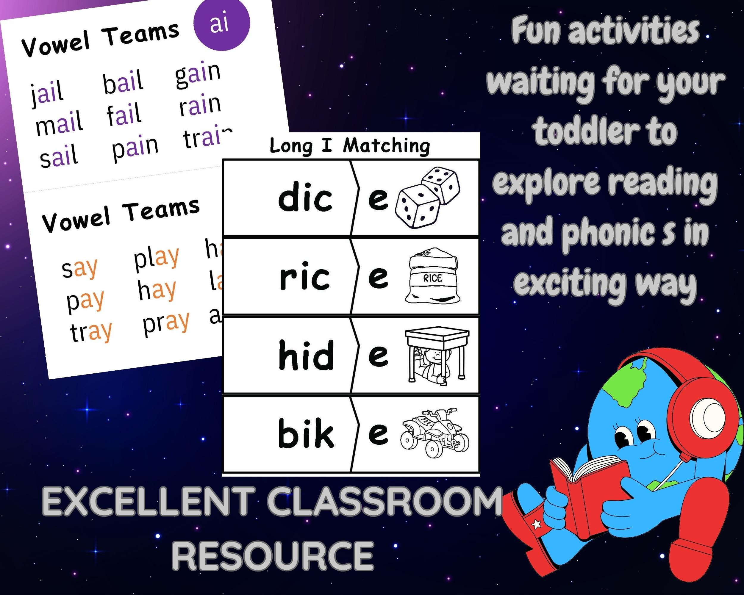 Reading Comprehension 1st Grade Summer Review Pack Phonics Games Cvce ...