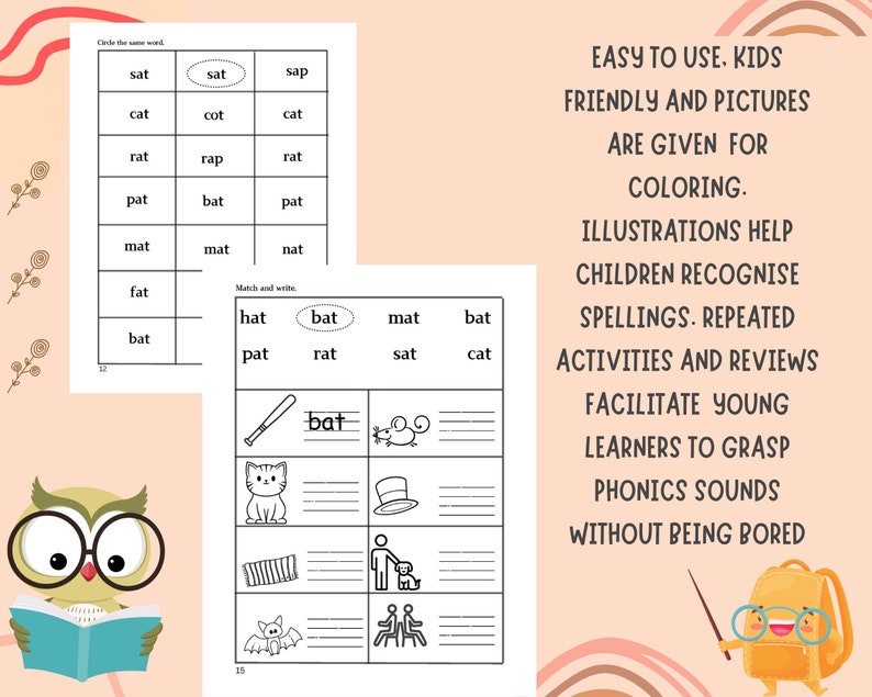 Phonics Phonics Worksheets Cvc Words Sight Words Alphabet Sounds ...