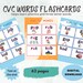 Kindergarten Reading Worksheets CVC Words Pack CVC Words Families ...