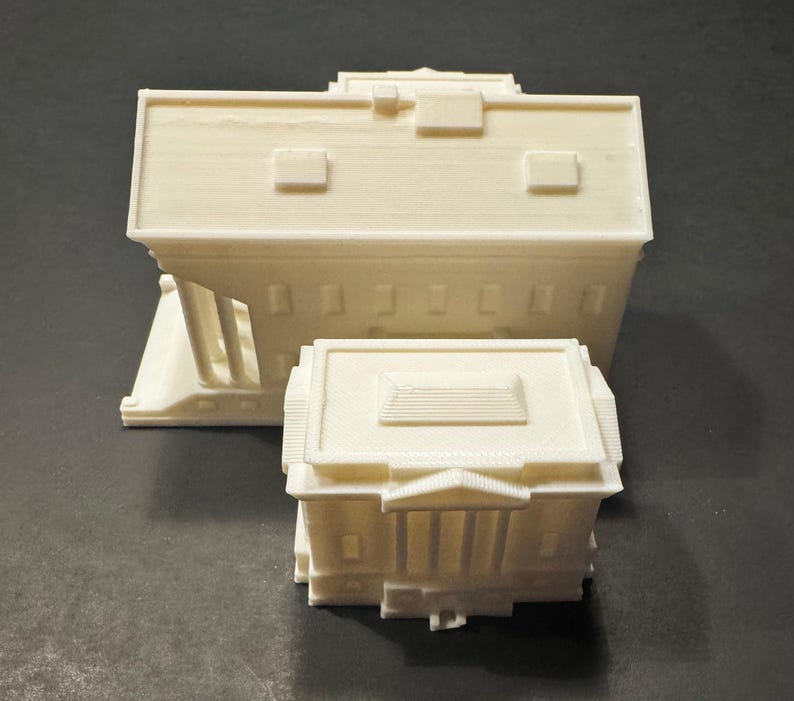 Virginia State Capitol Richmond 3D Souvenir Miniature Replica Building ...