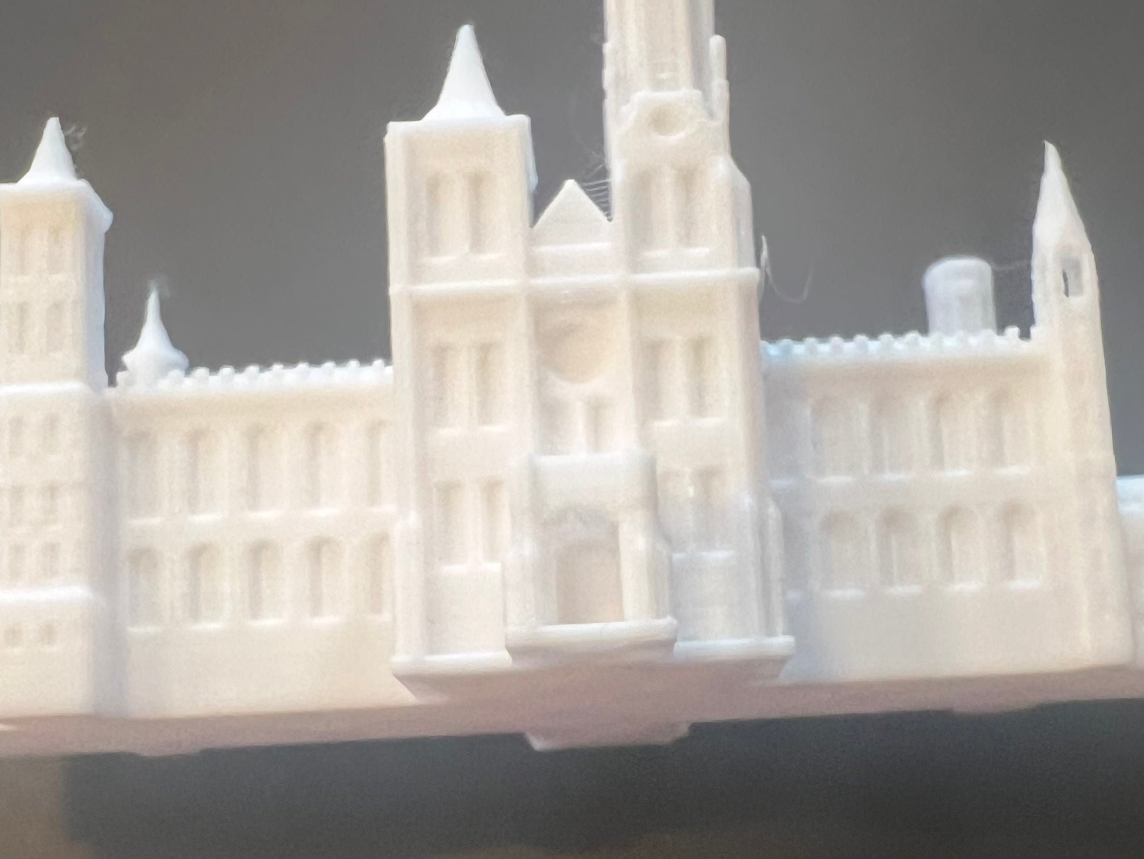 Smithsonian Castle 3d Miniature Building - Etsy