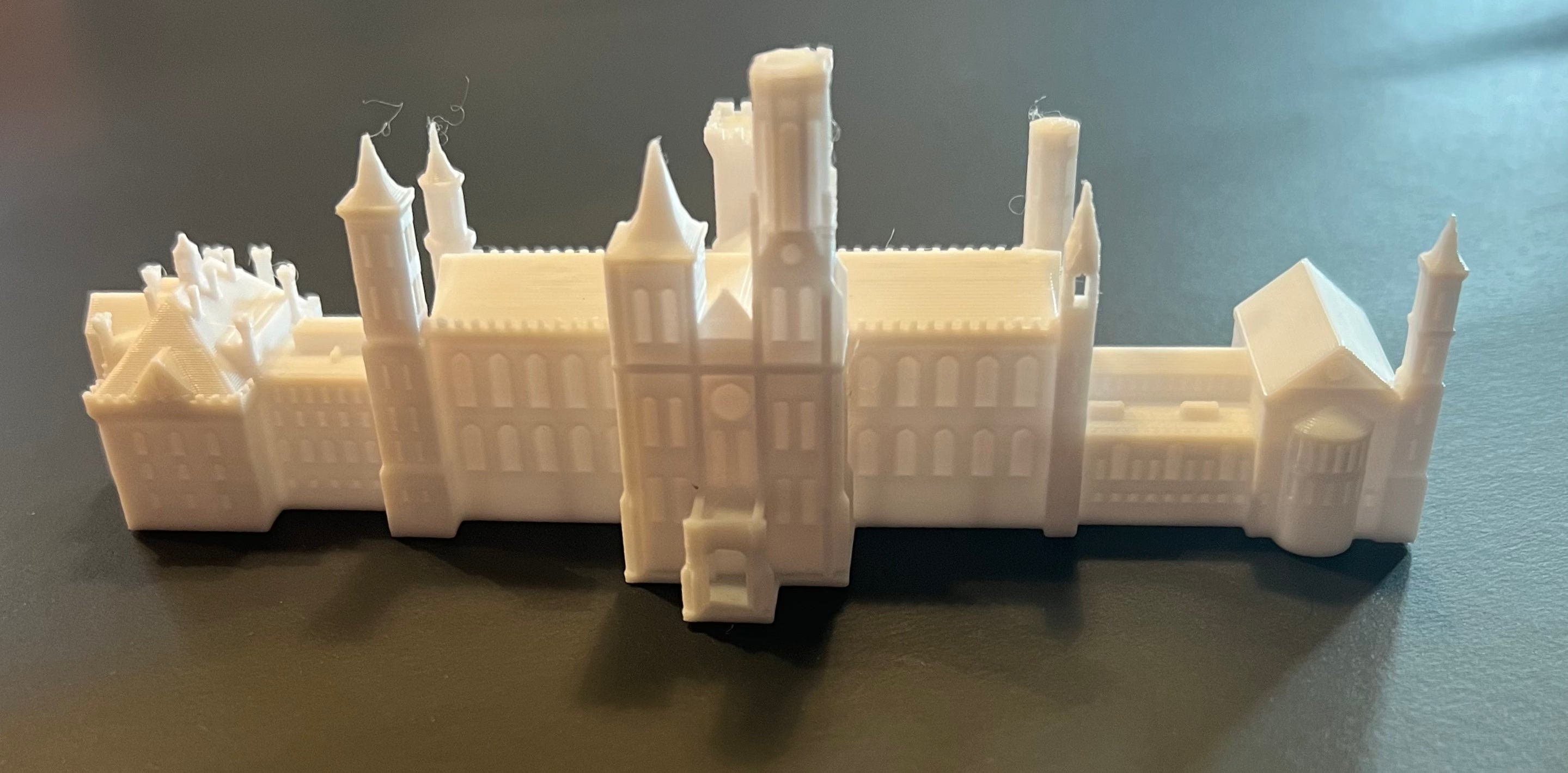 Smithsonian Castle 3d Miniature Building - Etsy