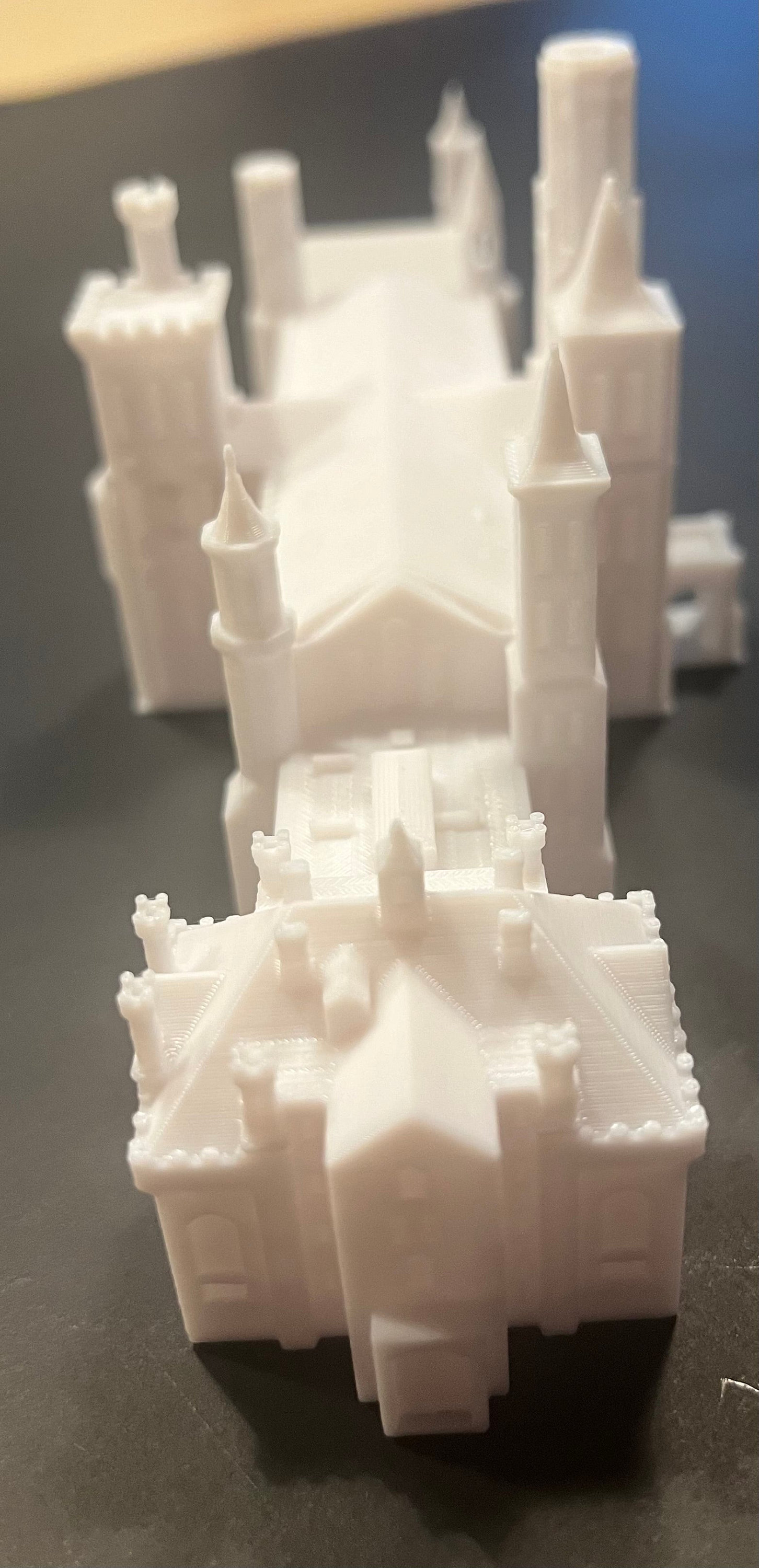 Smithsonian Castle Large 3D Miniature Building, Architectural Scale ...
