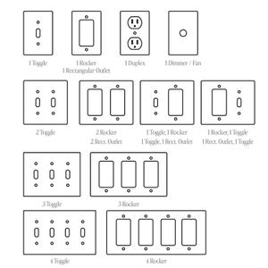 Oval Light Switch Cover - Textured - Multiple Colors! - Etsy