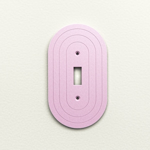 Oval Light Switch Cover - Textured - Multiple Colors! - Etsy