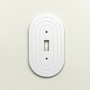 Oval Light Switch Cover - Textured - Multiple Colors! - Etsy
