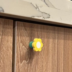 Flower Drawer Knob (regular and XL Sizes!) - Flower - Multiple Colors! - Etsy