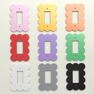 Chunky Light Switch Cover - Multiple Colors! - Etsy